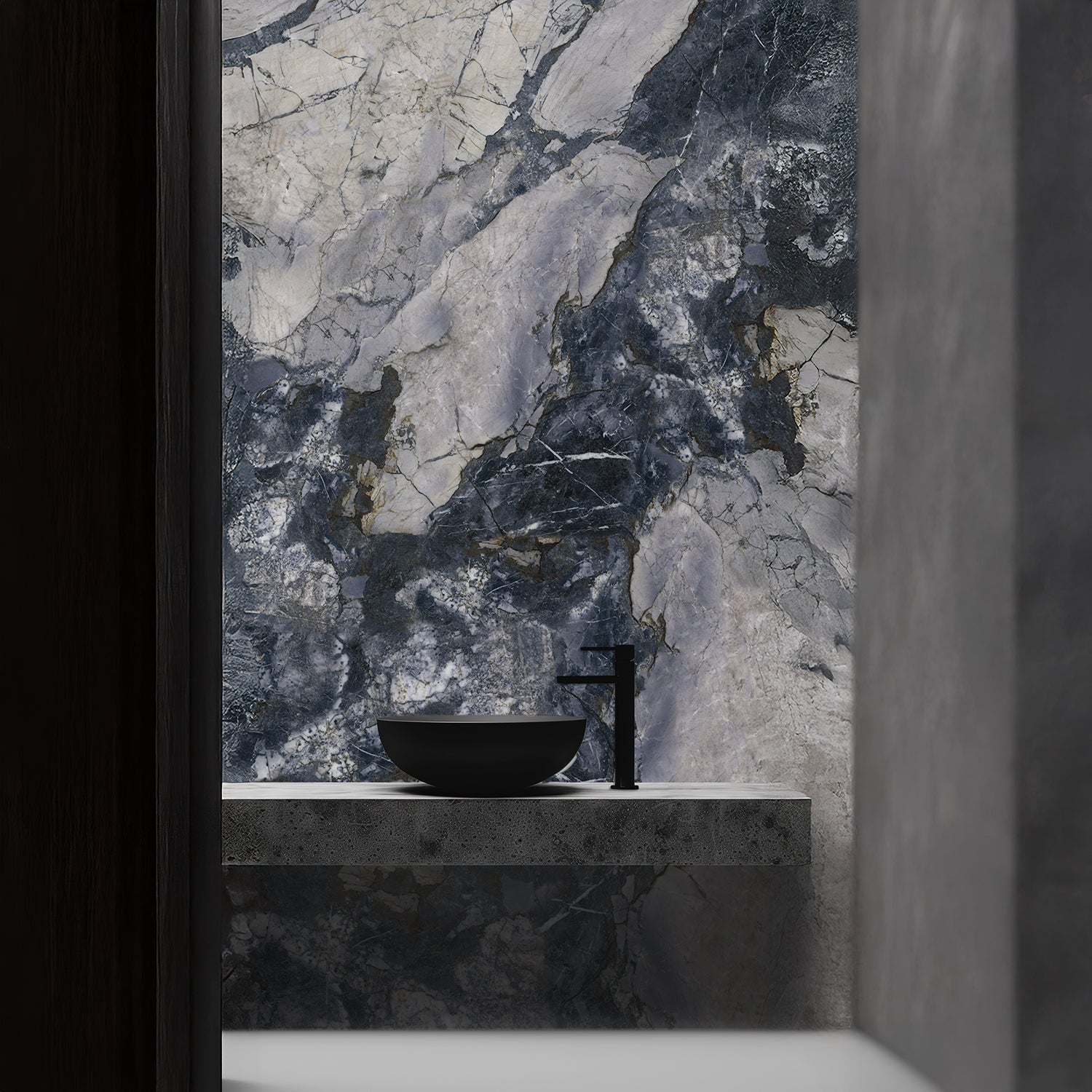 Blue Shades Marble Panels Collection – ARKdeko'