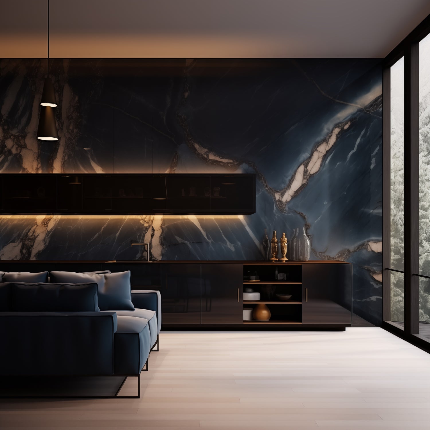 Backlit Marble Artwork Panels – ARKdeko'