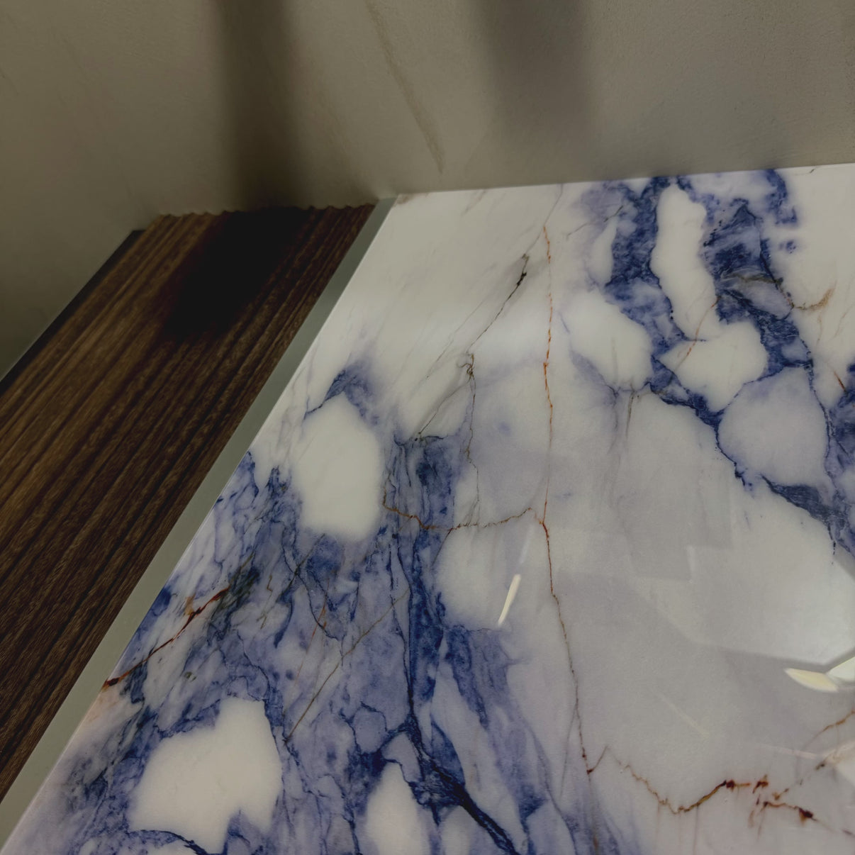 Azure Bliss Marble Wall Panels – ARKdeko'